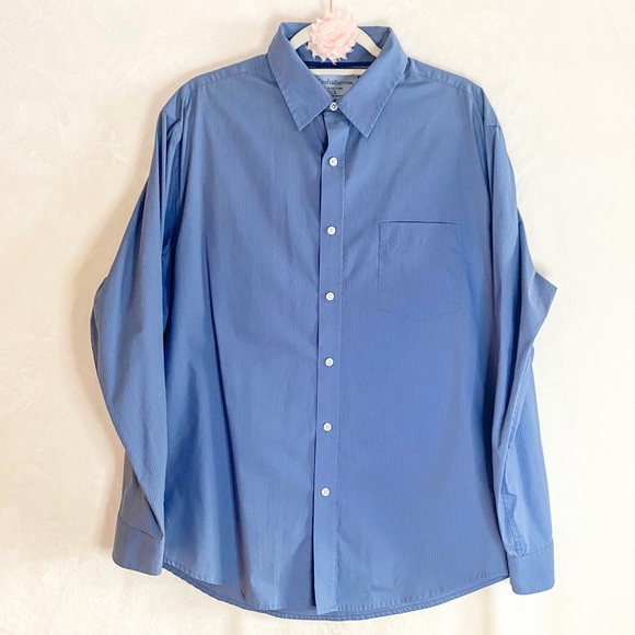 croft & barrow | Shirts | Croftbarrow Mens Button Down Shirt Blue ...